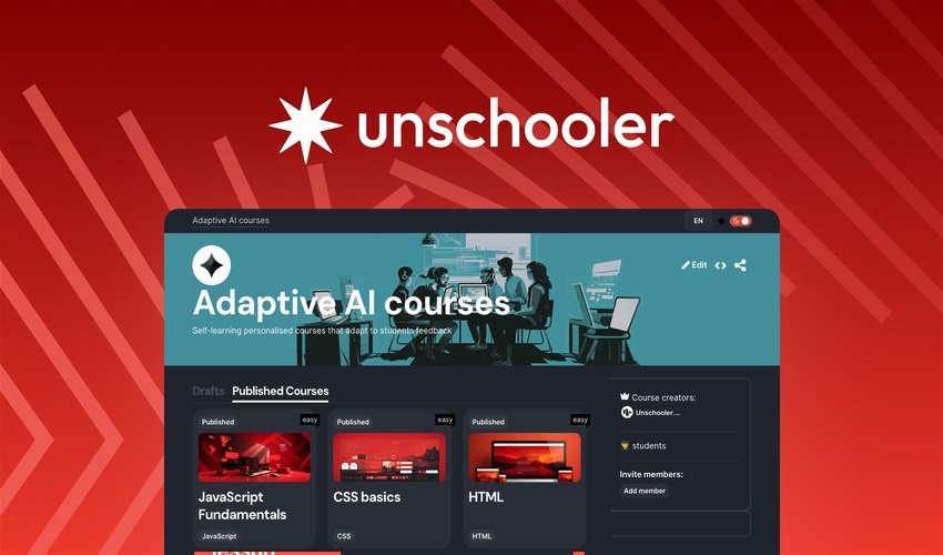 Unschooler Lifetime Deal $59 & Review - Build courses in minutes with ...