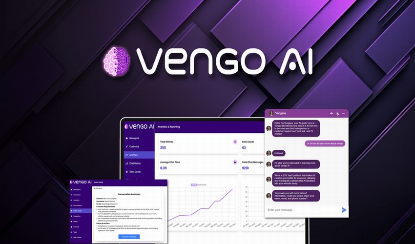 Vengo AI Lifetime Deal - AI Agents that help businesses close20x more ...